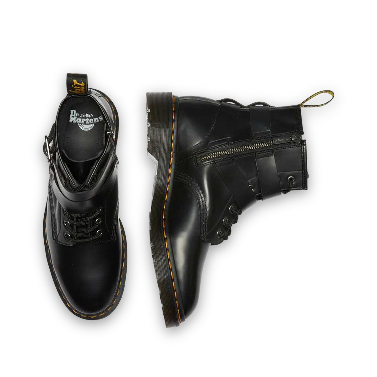 Dr. Martens Cristofor Leather Harness Black | SUBTYPE
