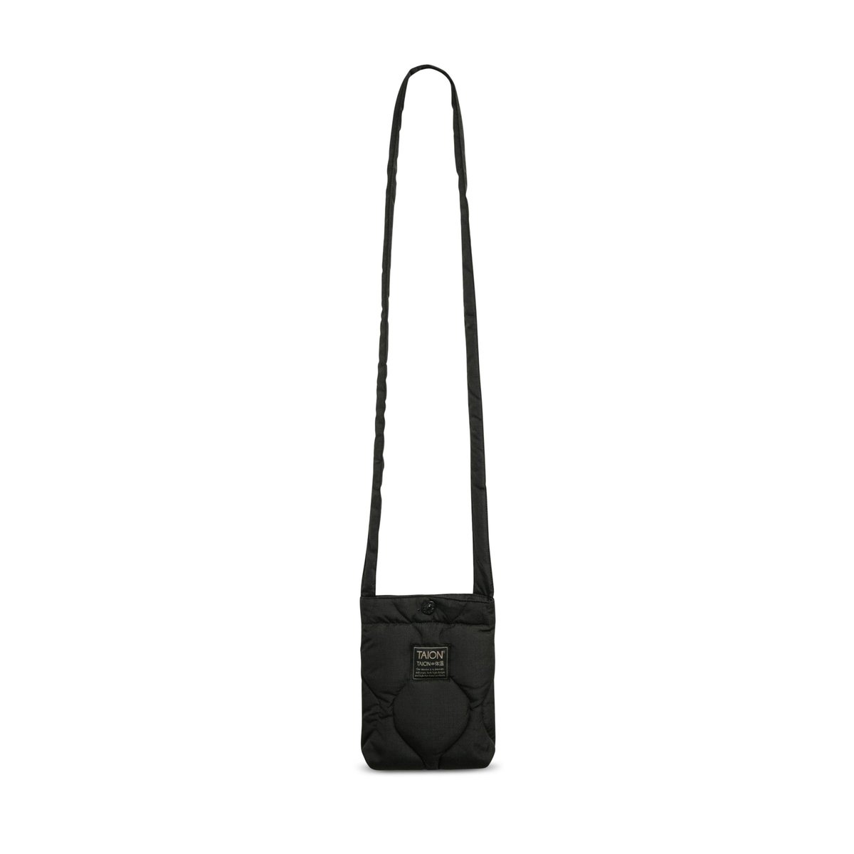 Military Crossbody Down Bag (Small) Black | SUBTYPE