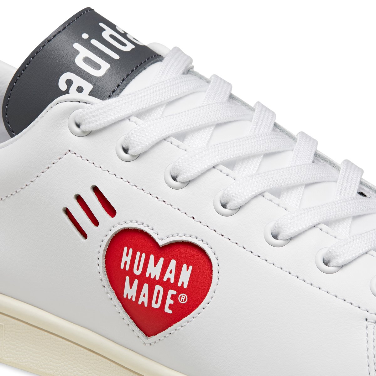 adidas X Human Made Stan Smith Cloud White / Off White / Gold Metallic ...