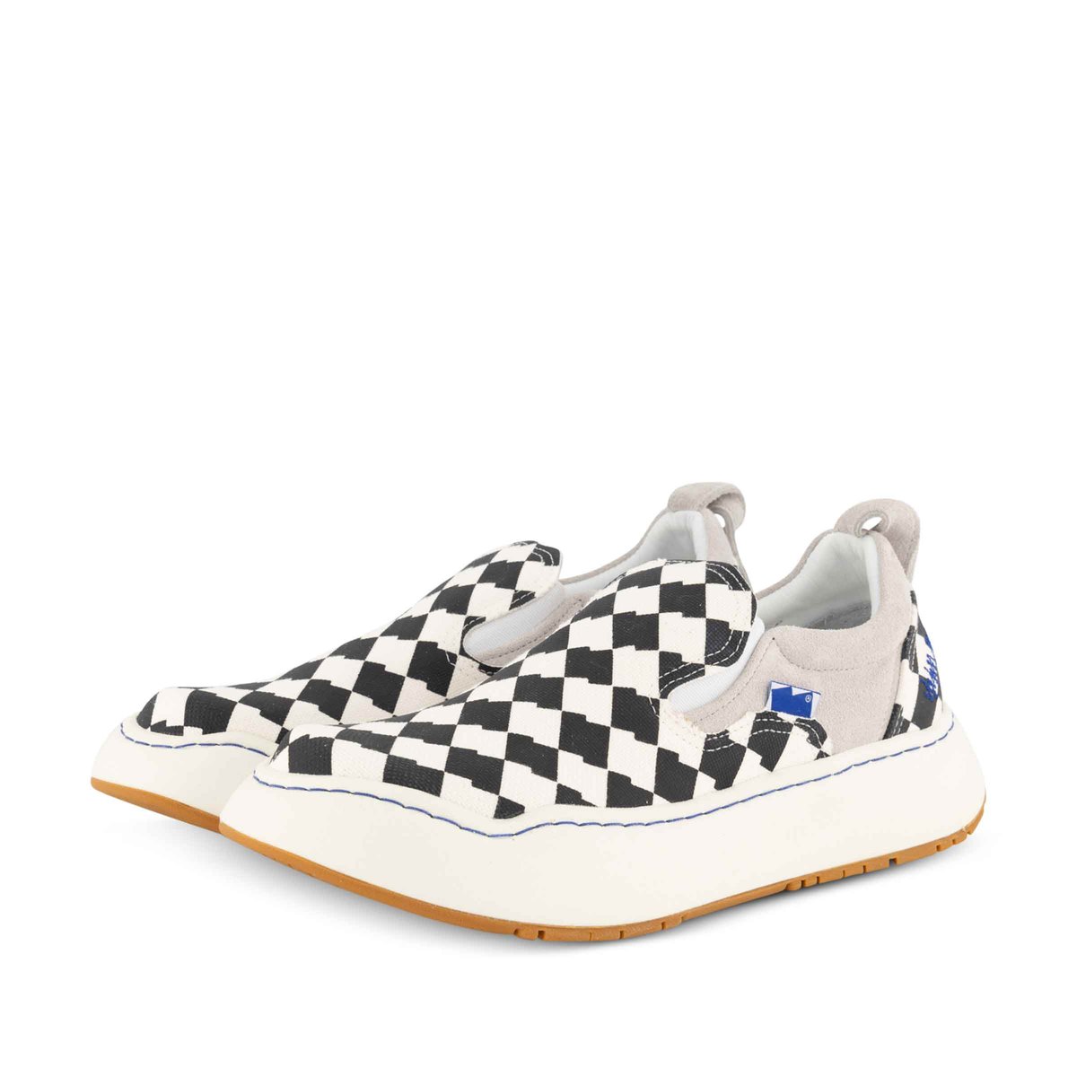 Check Canvas Sneaker Black | SUBTYPE