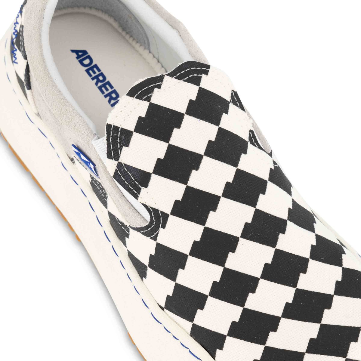 Check Canvas Sneaker Black | SUBTYPE