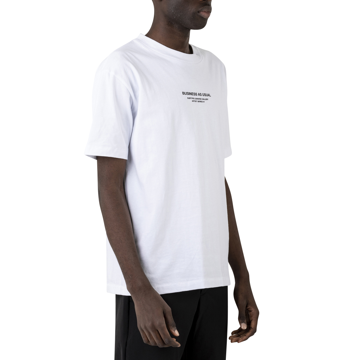 SUBTYPE Art Series T-Shirt 01 - Computer Pop Da Badel/White | SUBTYPE