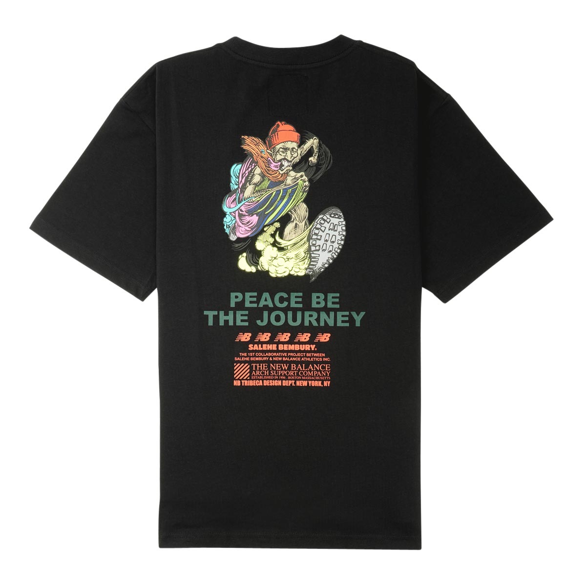 New Balance x Salehe Bembury Yurt Pocket T-Shirt Black | SUBTYPE