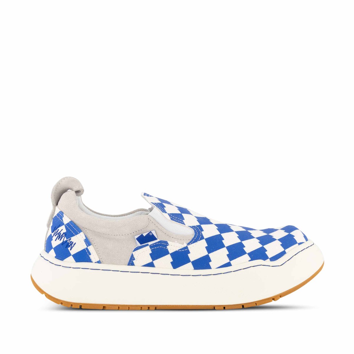 Check Canvas Sneaker Blue | SUBTYPE