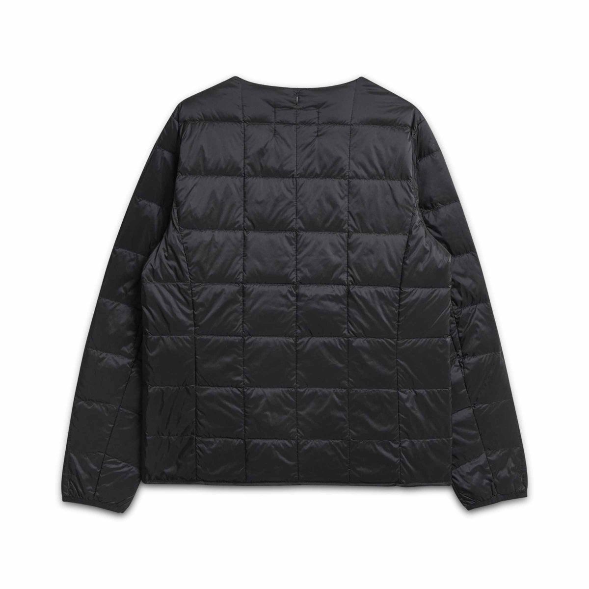 Crewneck Button Inner Down Jacket Black | SUBTYPE