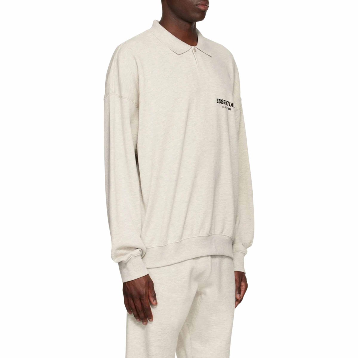 Essentials Long Sleeve Polo Grey | SUBTYPE