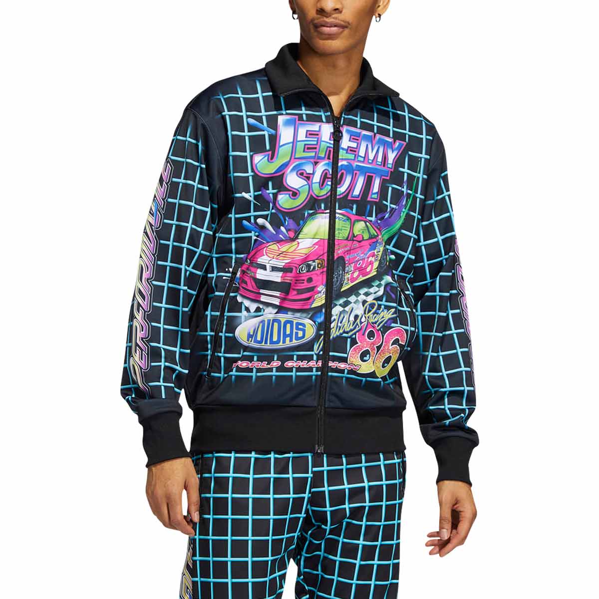 adidas x Jeremy Scott Rally Track Top Black | SUBTYPE