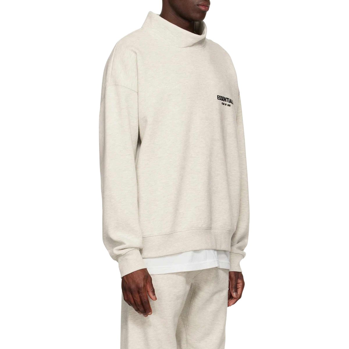 Essentials Mockneck Grey | SUBTYPE