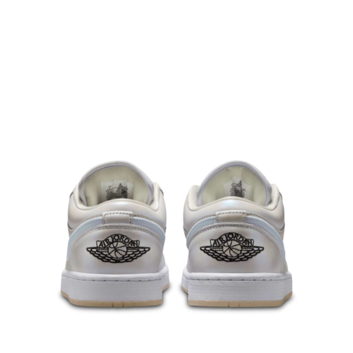 Women's Air Jordan 1 Low SE "LNY" Phantom/Football Grey-White-Black ...