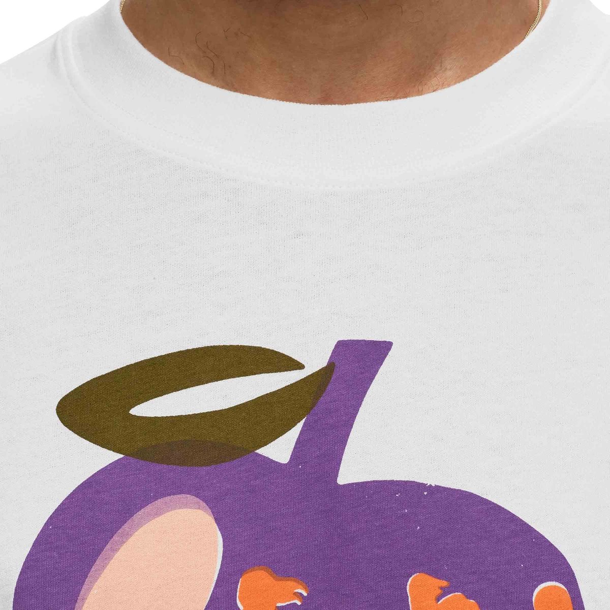 Made in USA Apple Graphic Tee White | SUBTYPE