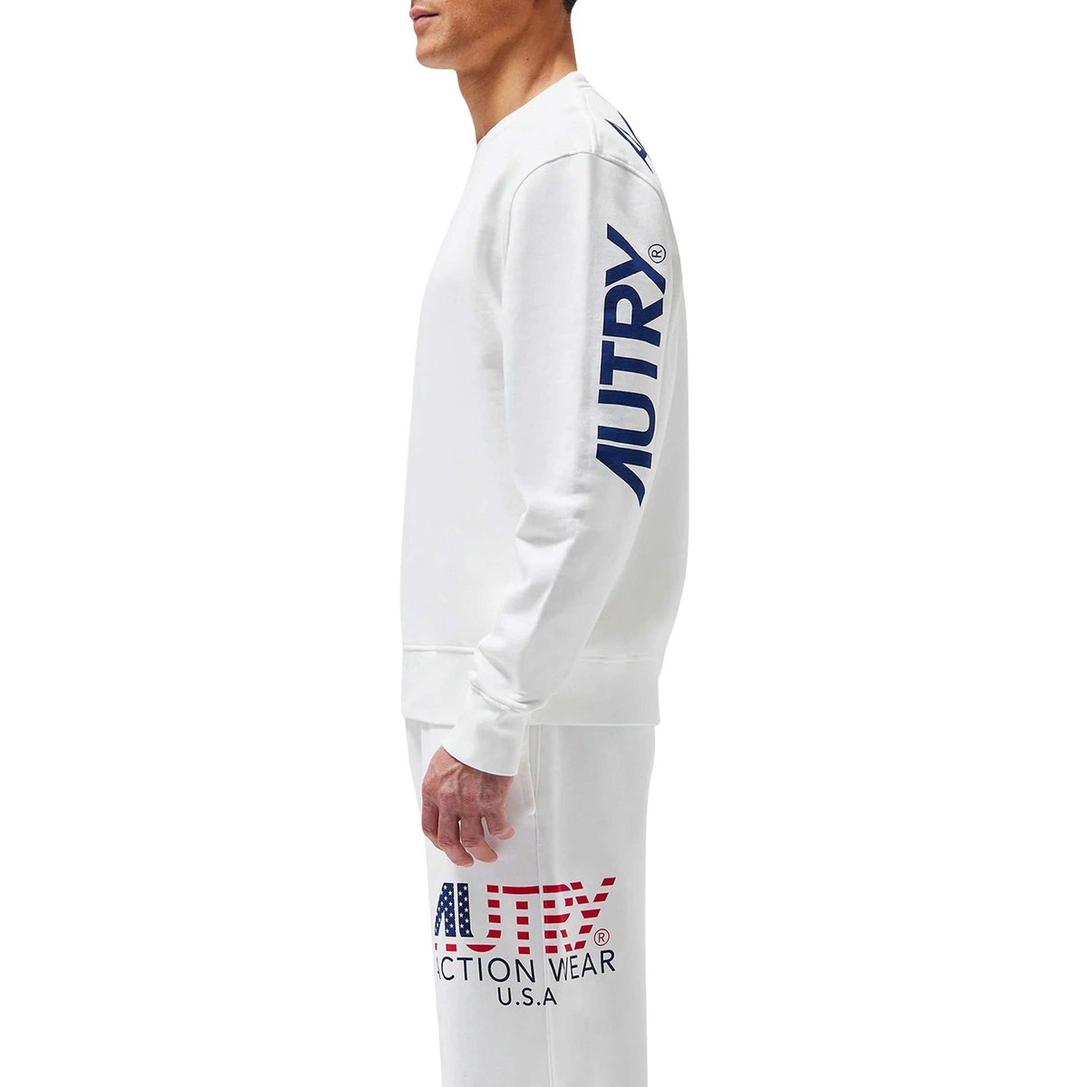 Iconic Logo Sweatshirt White | SUBTYPE