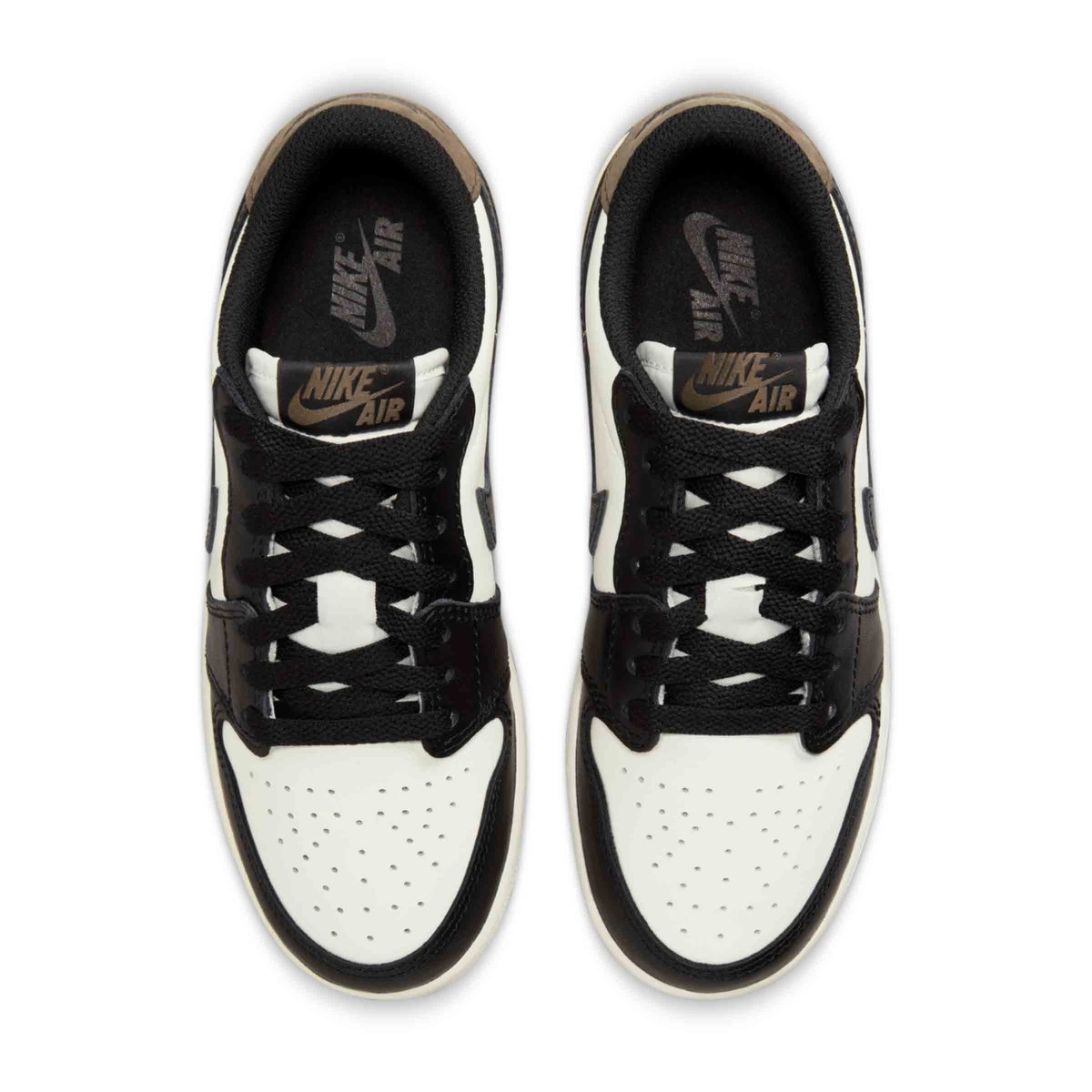 Air Jordan 1 Retro Low OG "Mocha" (Grade School) White/Black-Dark Mocha ...