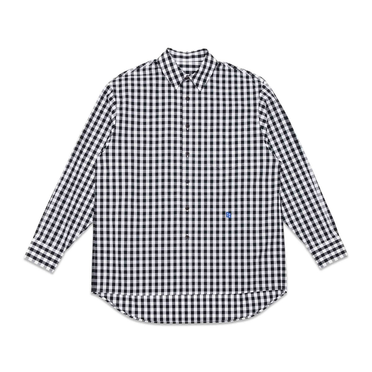 TRS Tag Semi-Oversized Shirt 03 Noir | SUBTYPE