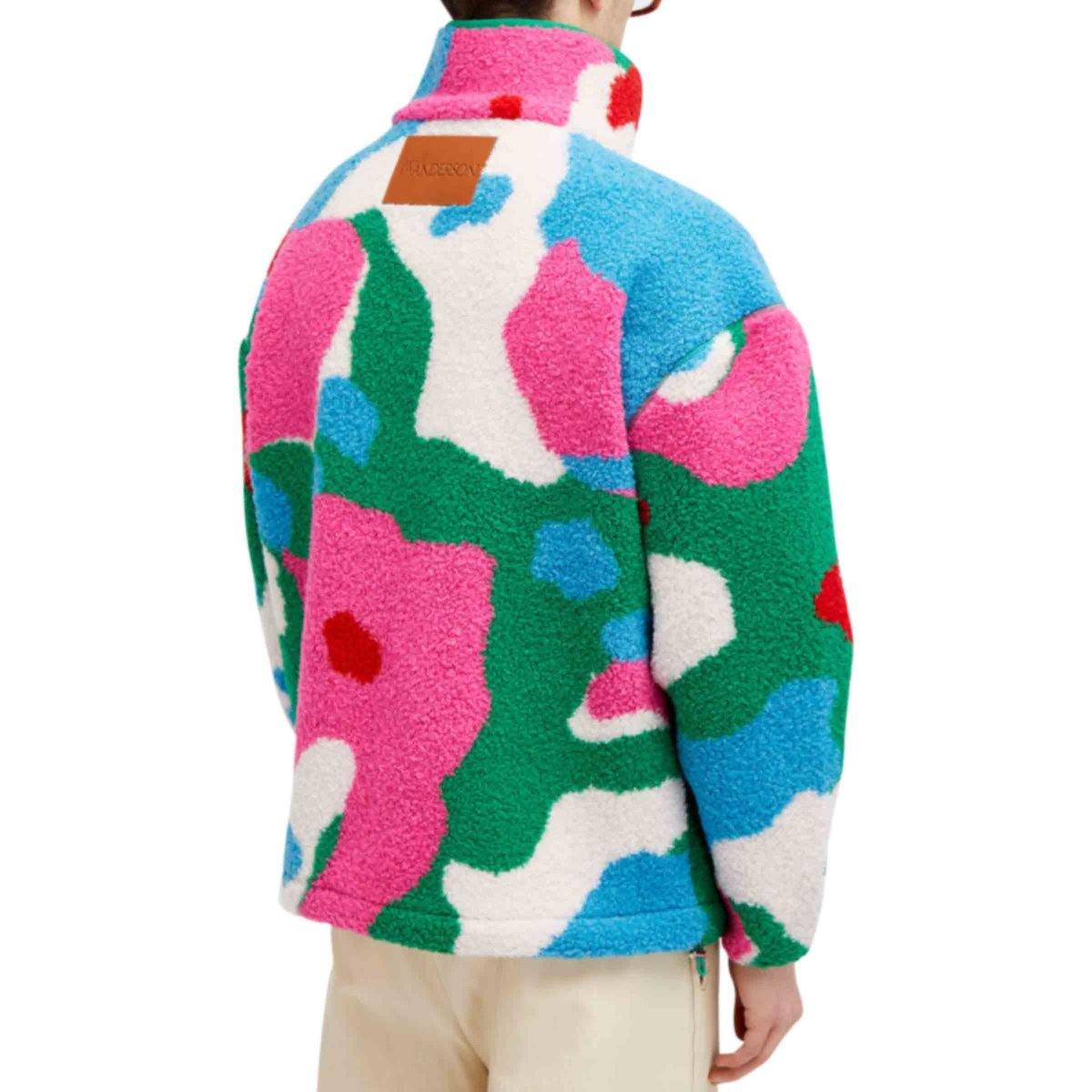 Graphic Fleece Jacket Pink/Multi | SUBTYPE