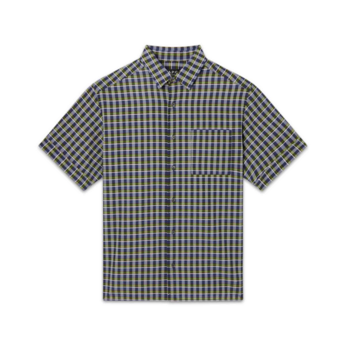 Ross Short-Sleeve Shirt Green | SUBTYPE