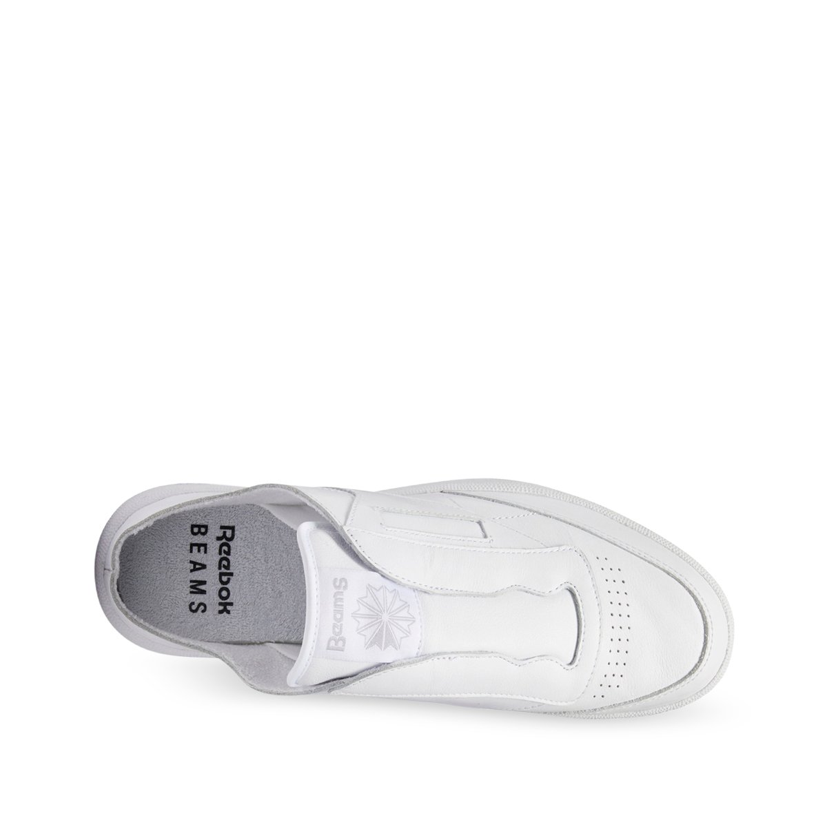 Reebok x BEAMS Club C Laceless Mule White | SUBTYPE