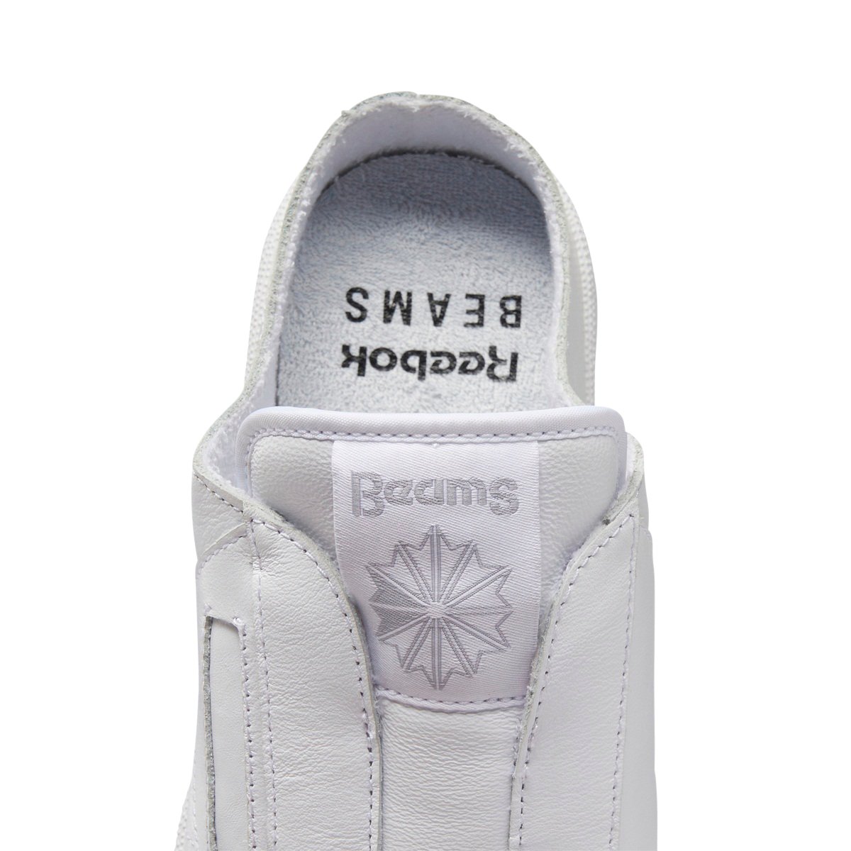 Reebok x BEAMS Club C Laceless Mule White | SUBTYPE