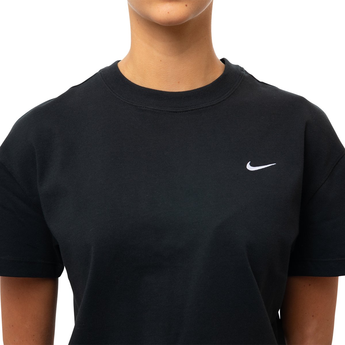 NikeLab Solo Swoosh Womens NRG Tee Black | SUBTYPE