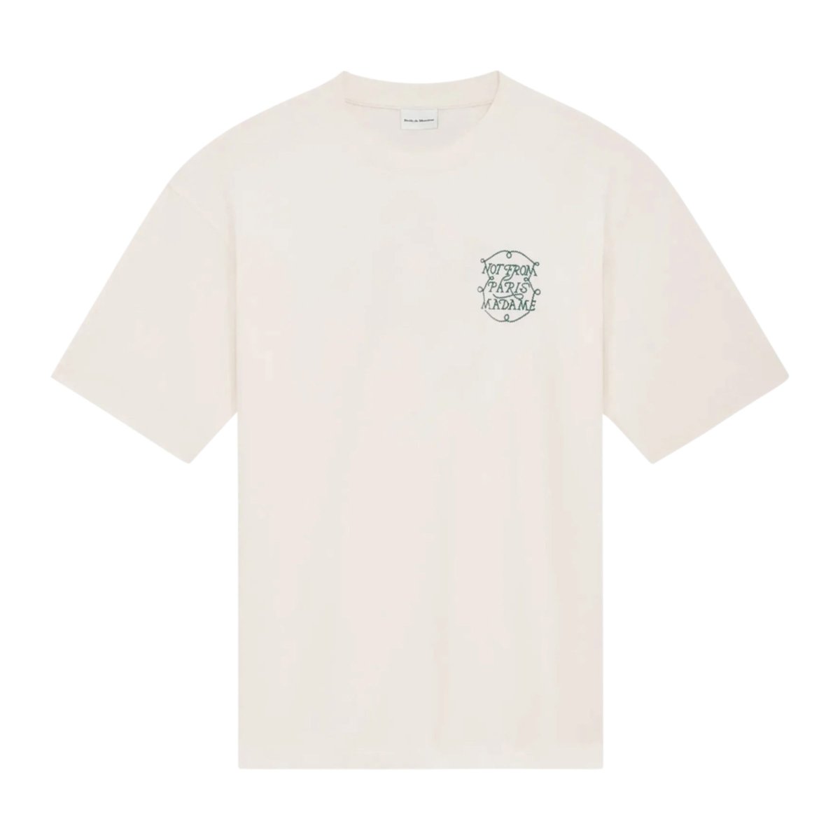 Le T-Shirt Slogan Tresses Off White | SUBTYPE