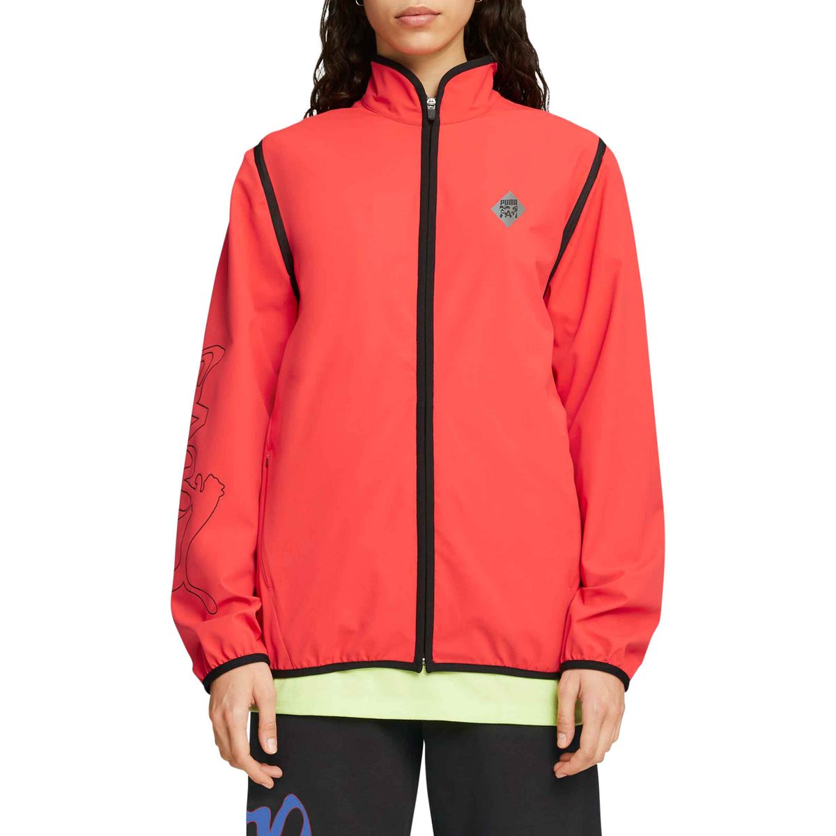 X P.A.M. Zip-Off Jacket Hibiscus | SUBTYPE