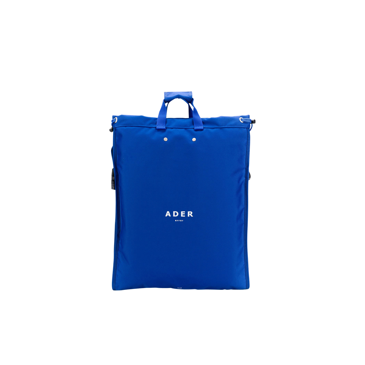 Square Shaped Oversized Backpack Blue | SUBTYPE