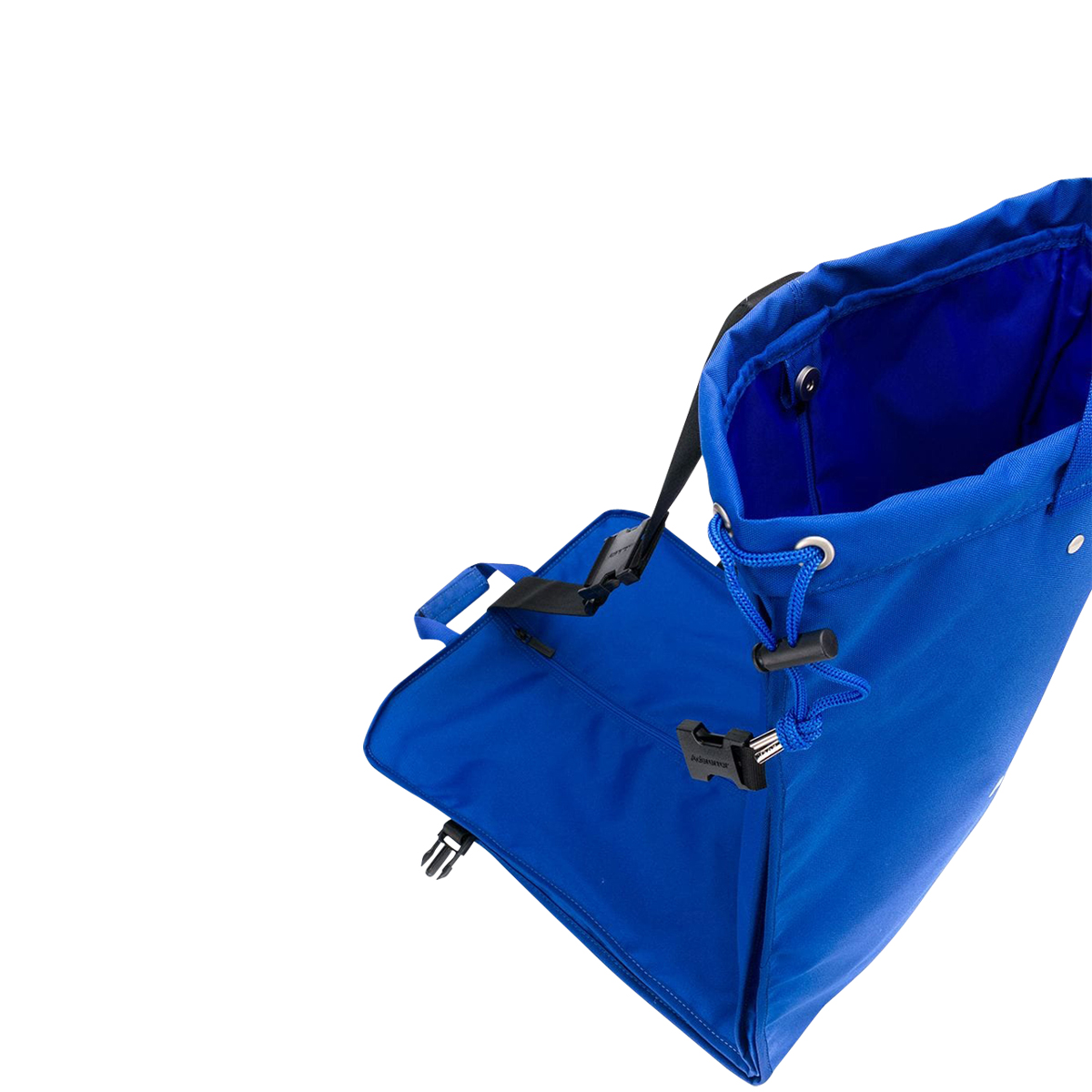 Square Shaped Oversized Backpack Blue | SUBTYPE