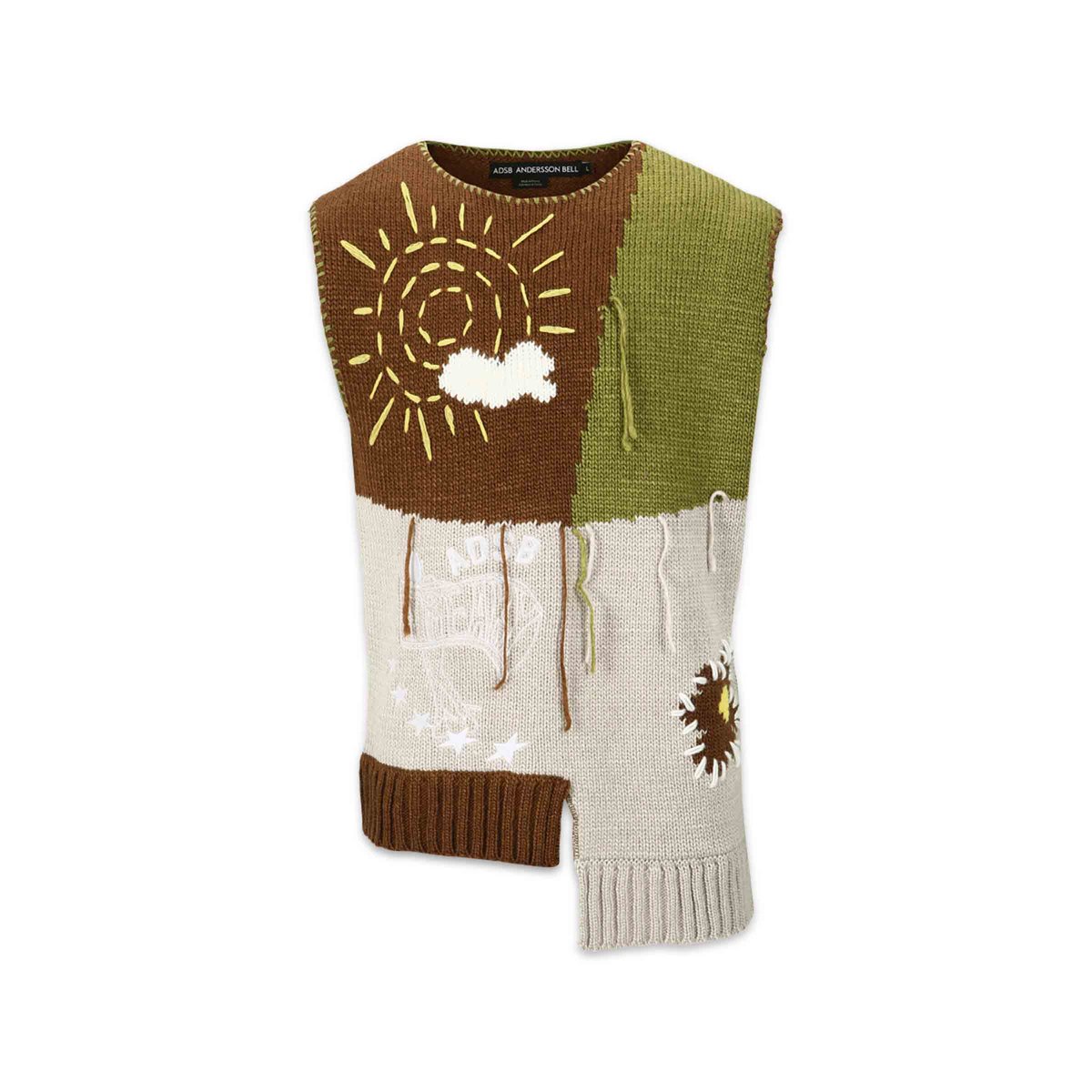 FREAK ADSB WOOL VEST Brown | SUBTYPE