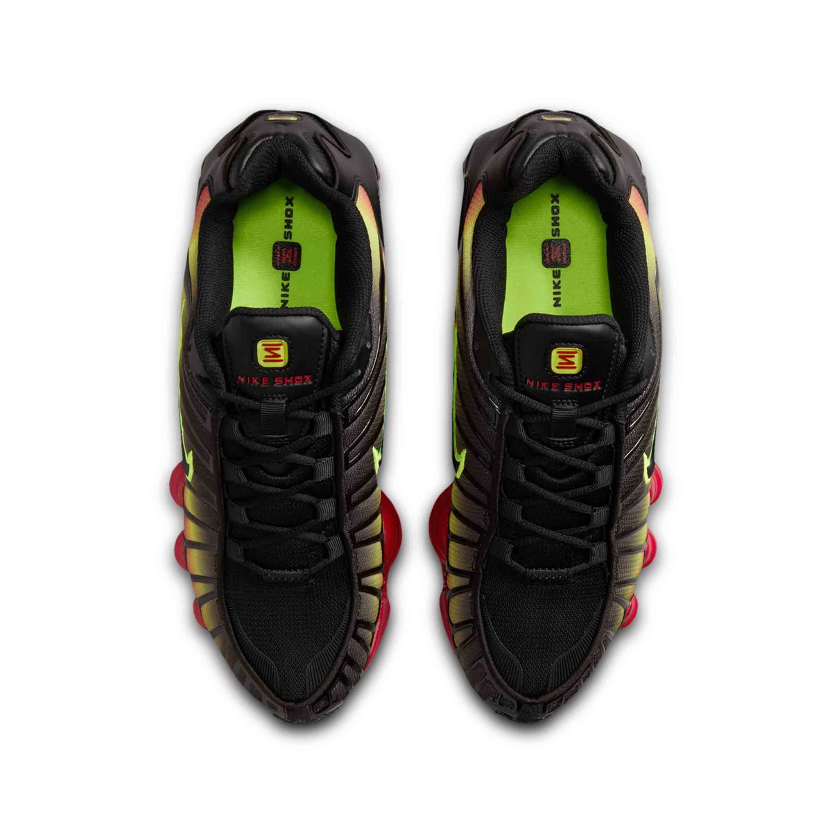 Women's Shox TL Black/Black-Volt-Fire Red | SUBTYPE