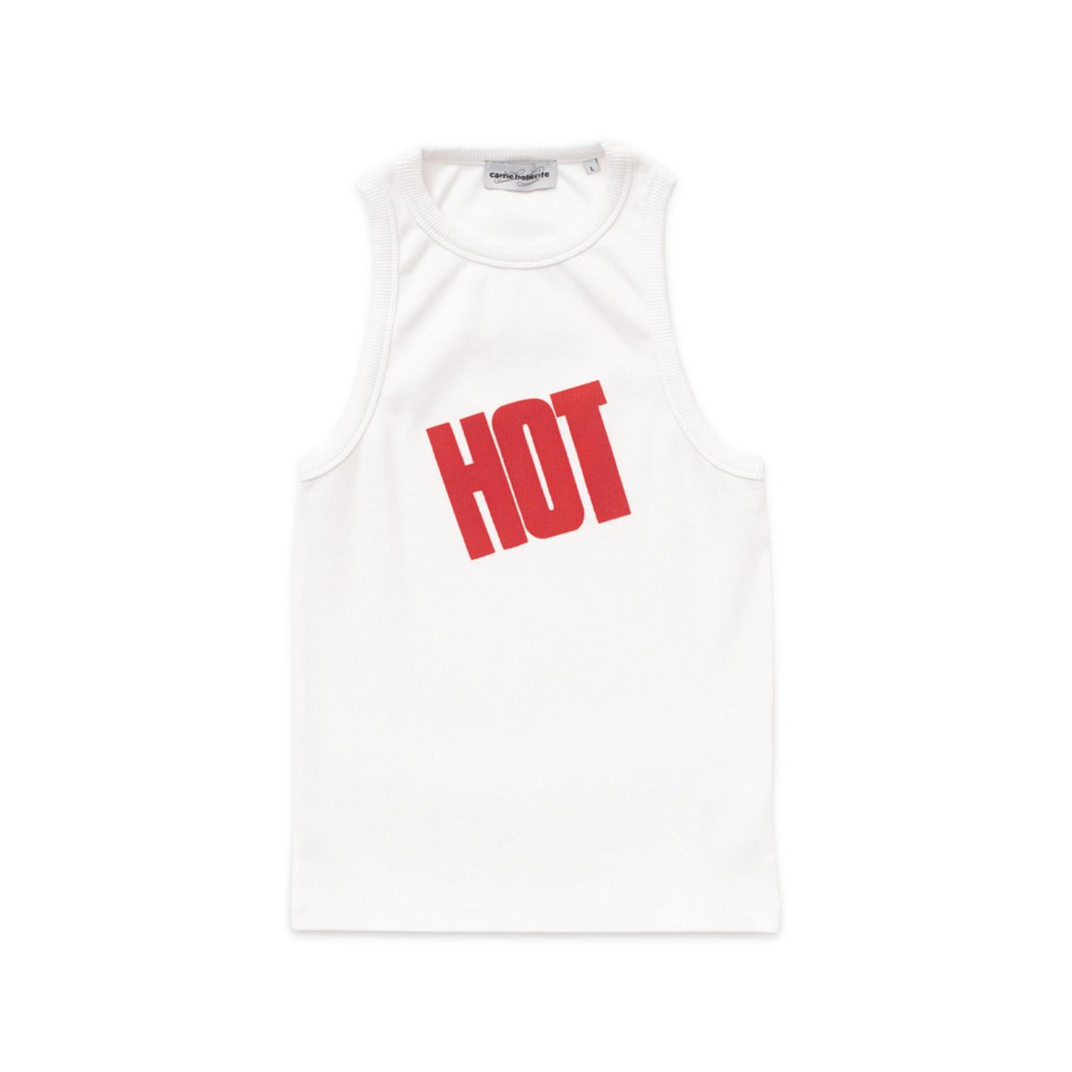 Simply Hot Singlet White | SUBTYPE