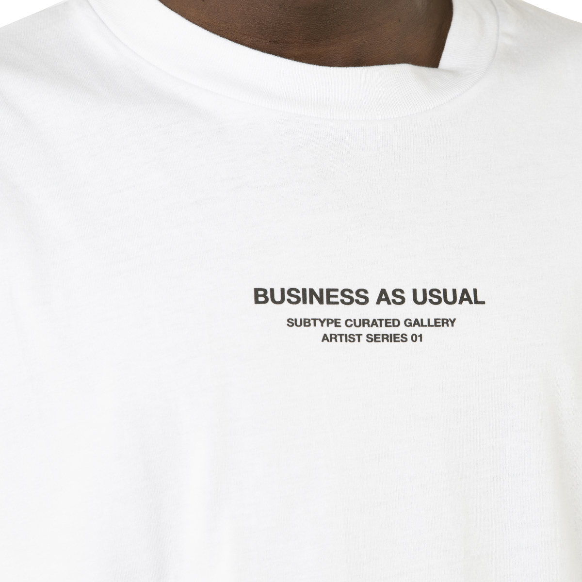 SUBTYPE Art Series T-Shirt 01 - Computer Pop Da Badel/White | SUBTYPE