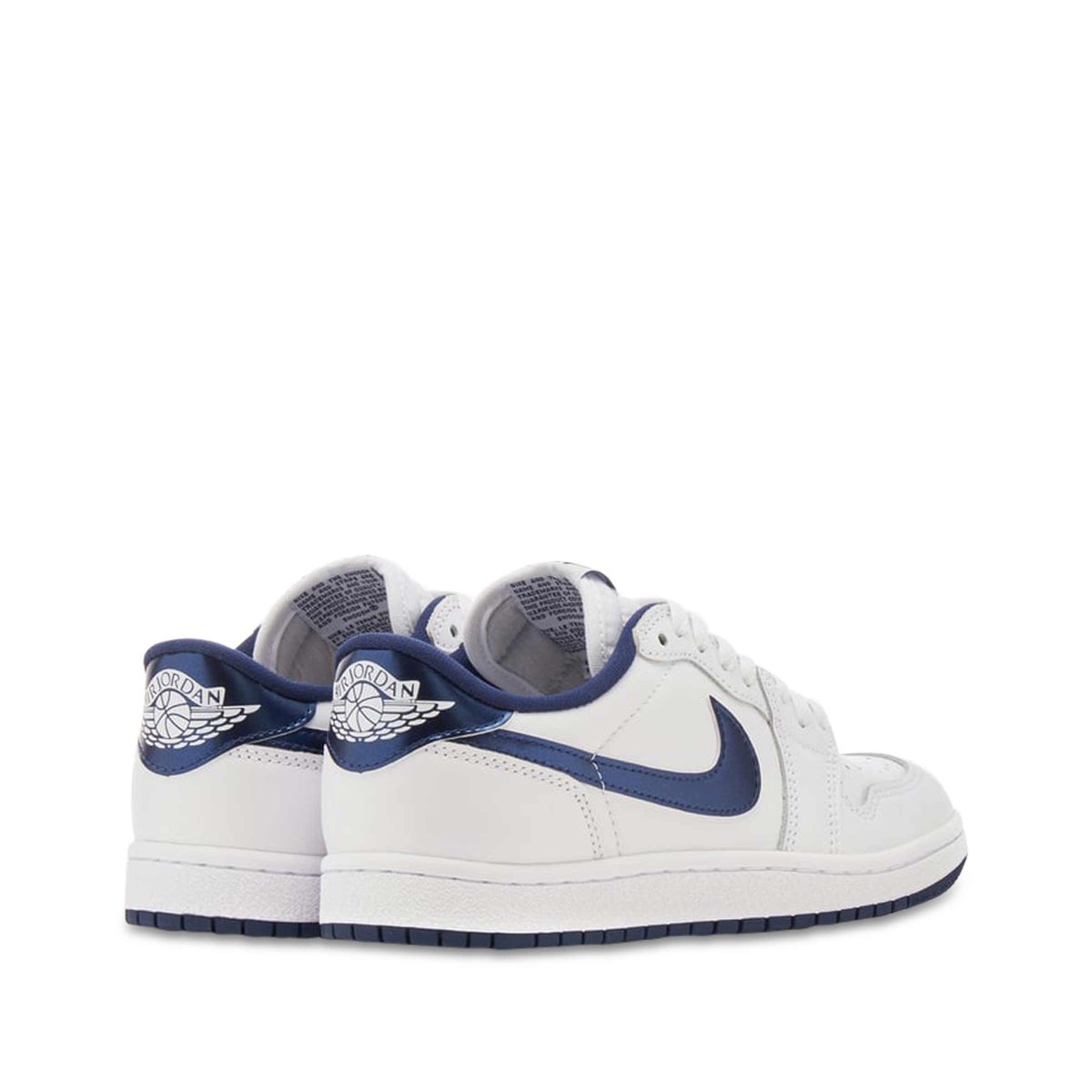 AIR JORDAN 1 LOW 85 'METALLIC BLUE' White/Navy-White | SUBTYPE