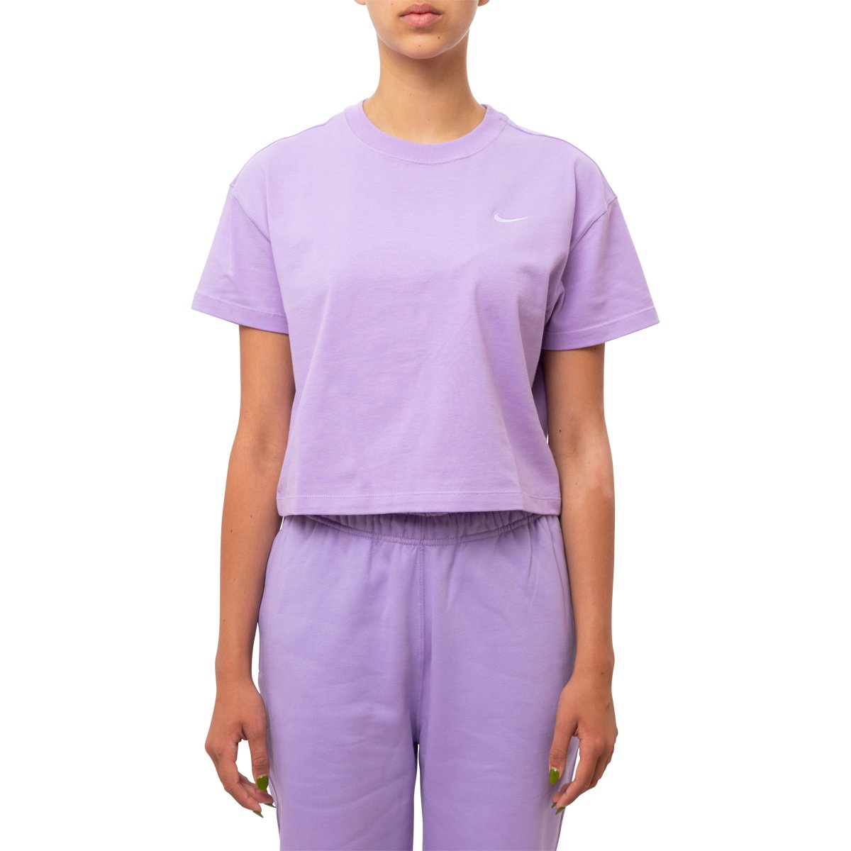 NikeLab Solo Swoosh Womens NRG Tee Urban Lilac | SUBTYPE