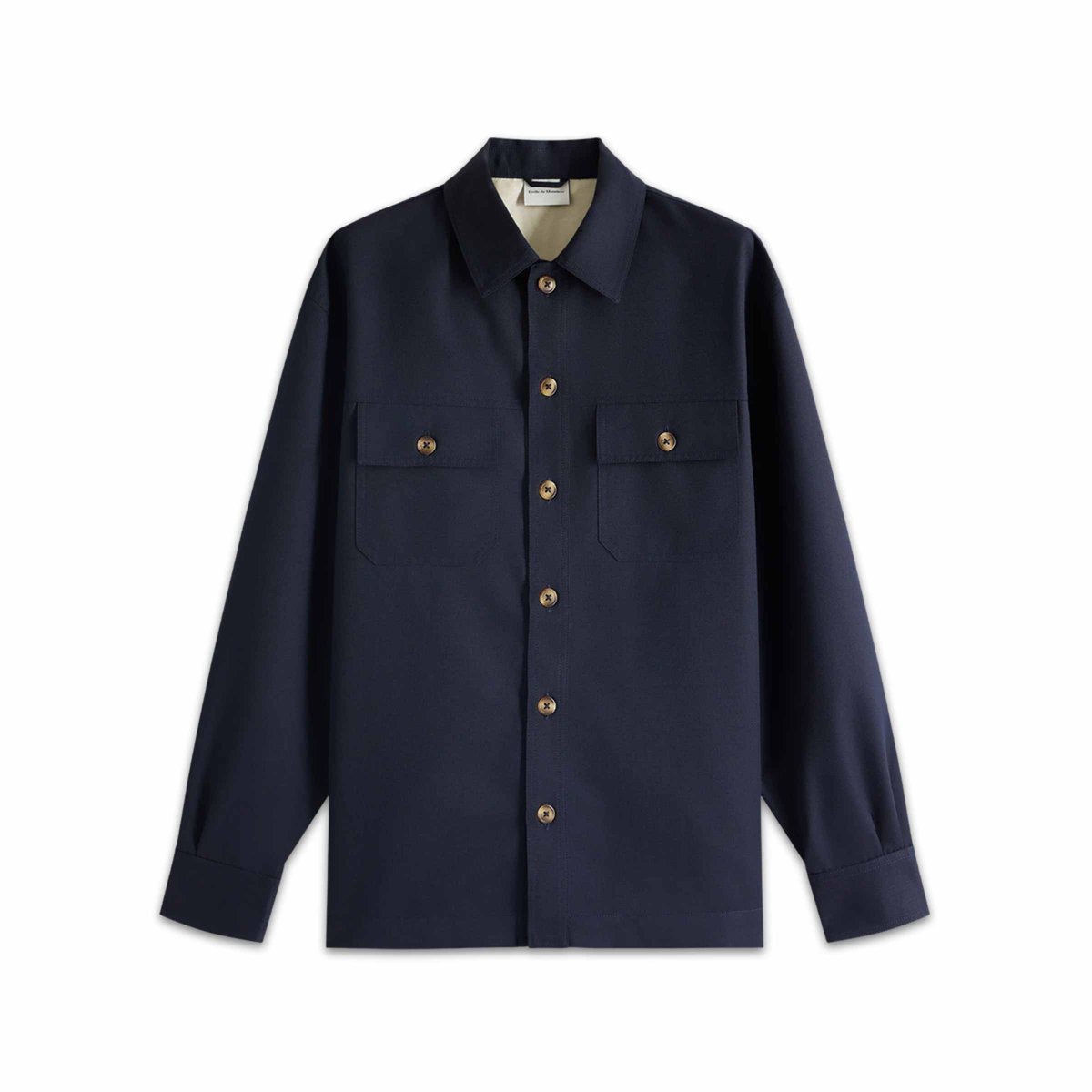 La Surchemise Laine Navy | SUBTYPE