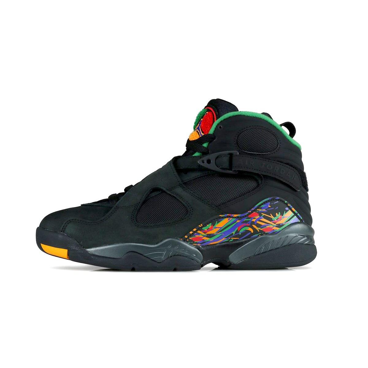 Air Jordan 8 Tinker Air Raid Black/Light Concord/Aloe Verde | SUBTYPE