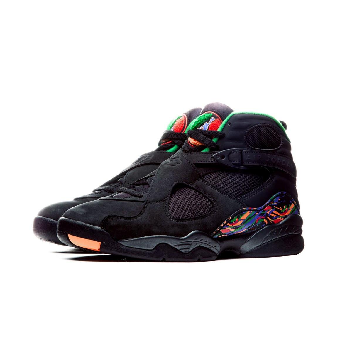 Air Jordan 8 Tinker Air Raid Black/Light Concord/Aloe Verde | SUBTYPE