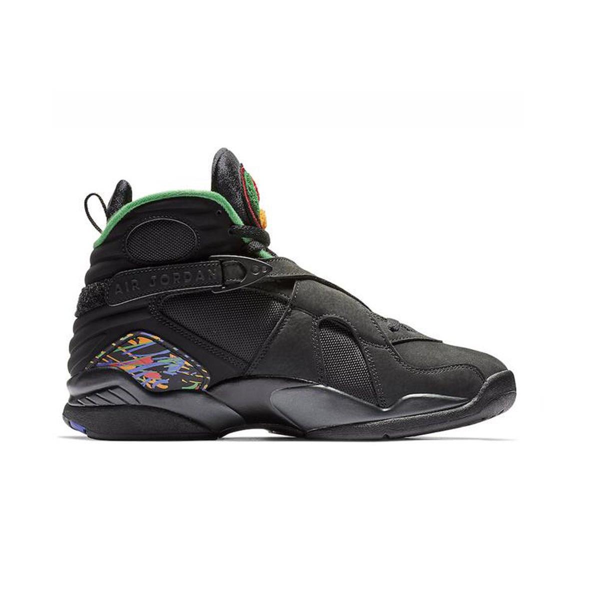 Air Jordan 8 Tinker Air Raid Black/Light Concord/Aloe Verde | SUBTYPE