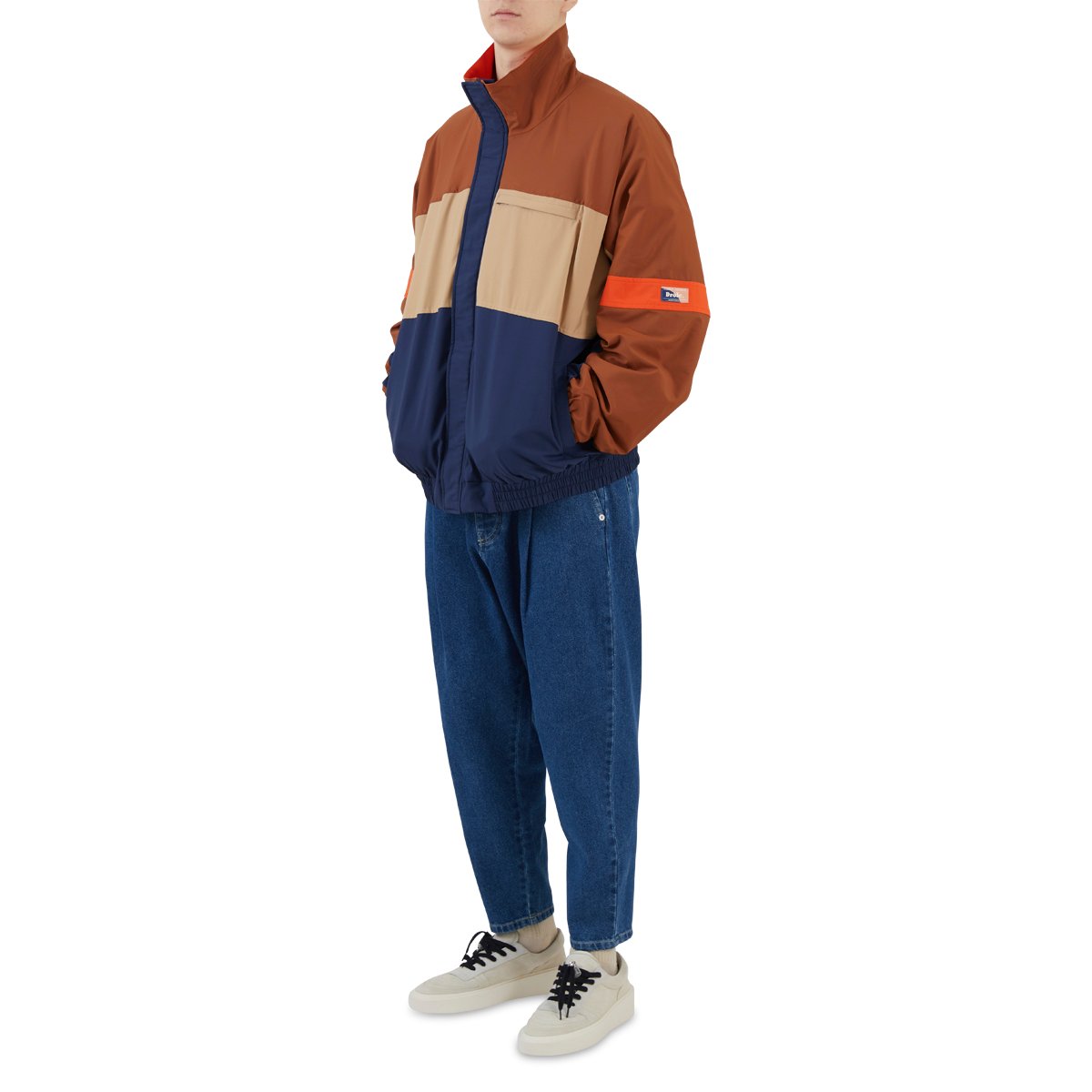 Color Block Striped Jacket Multi | SUBTYPE