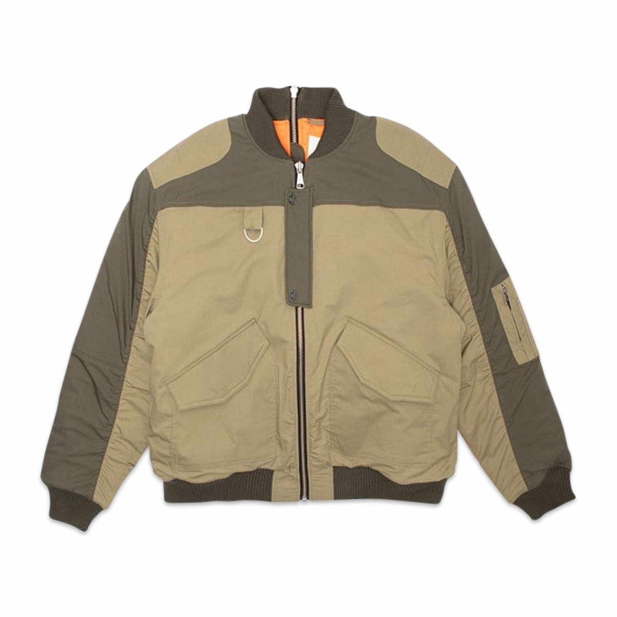 Tech Bomber Jacket Grey / Green Comb. | SUBTYPE