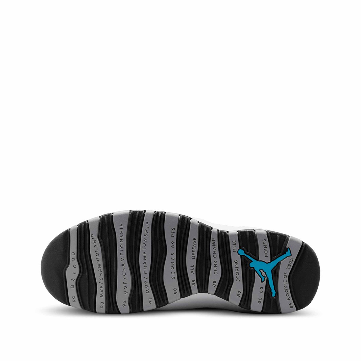 Air Jordan 10 Retro "Steel" White/Black-Lt Steel Grey-Dk Powder Blue | SUBTYPE