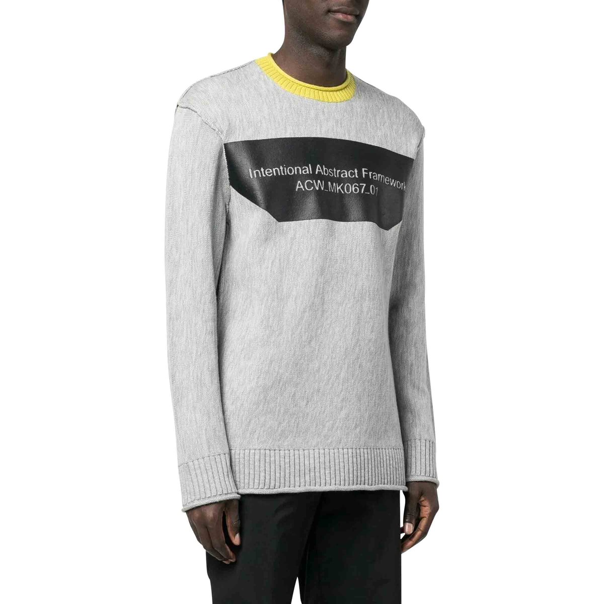 Framework Crewneck Black/Grey | SUBTYPE