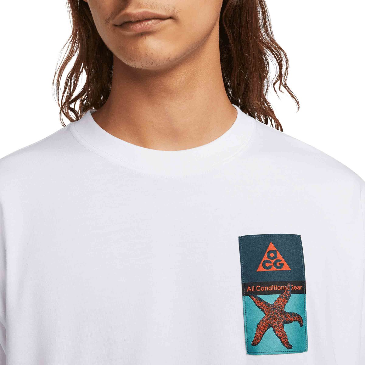 M NRG ACG SS TEE PATCHWHITE White | SUBTYPE