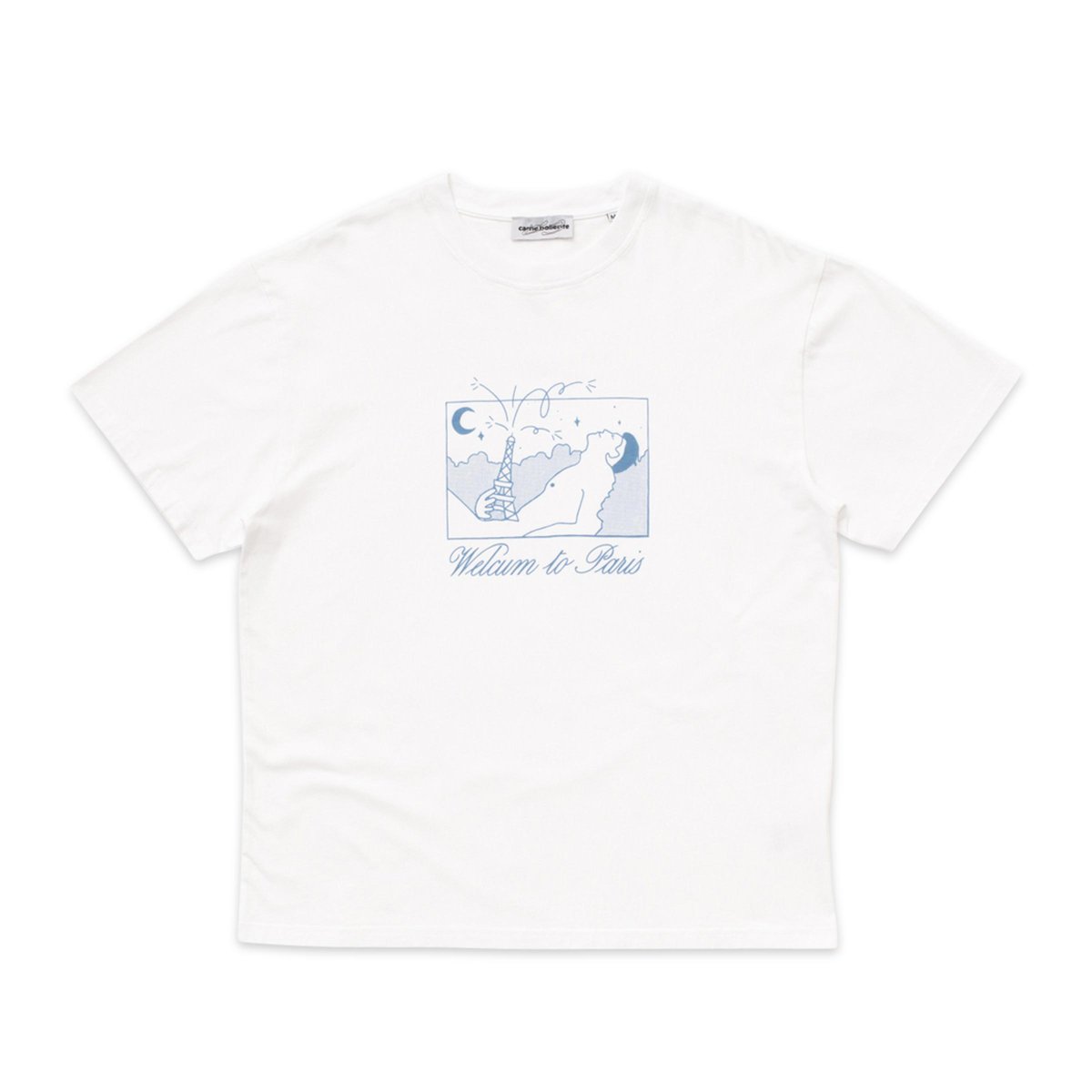 Welcum to Paris T-Shirt White | SUBTYPE