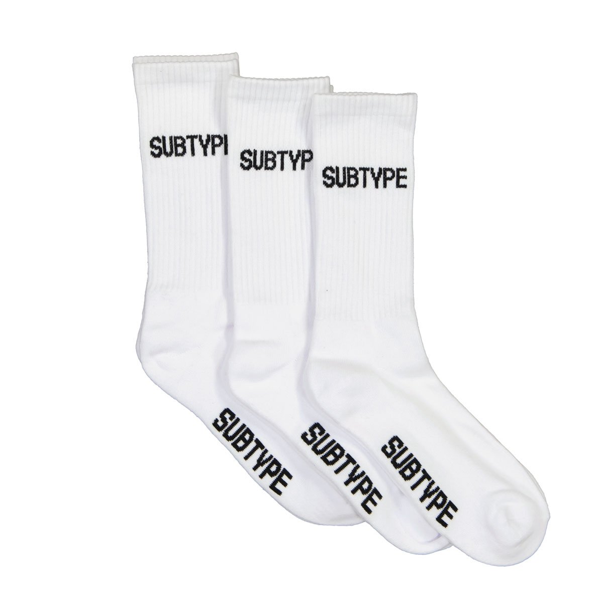 Crew Socks (3 Pack) White | SUBTYPE