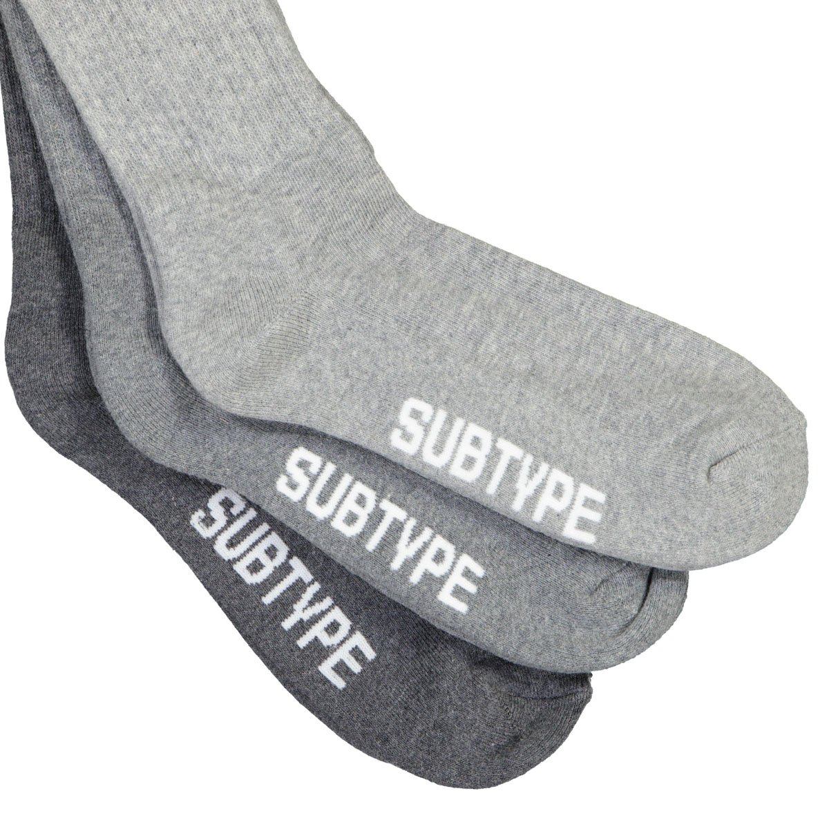 Crew Socks Grey | SUBTYPE