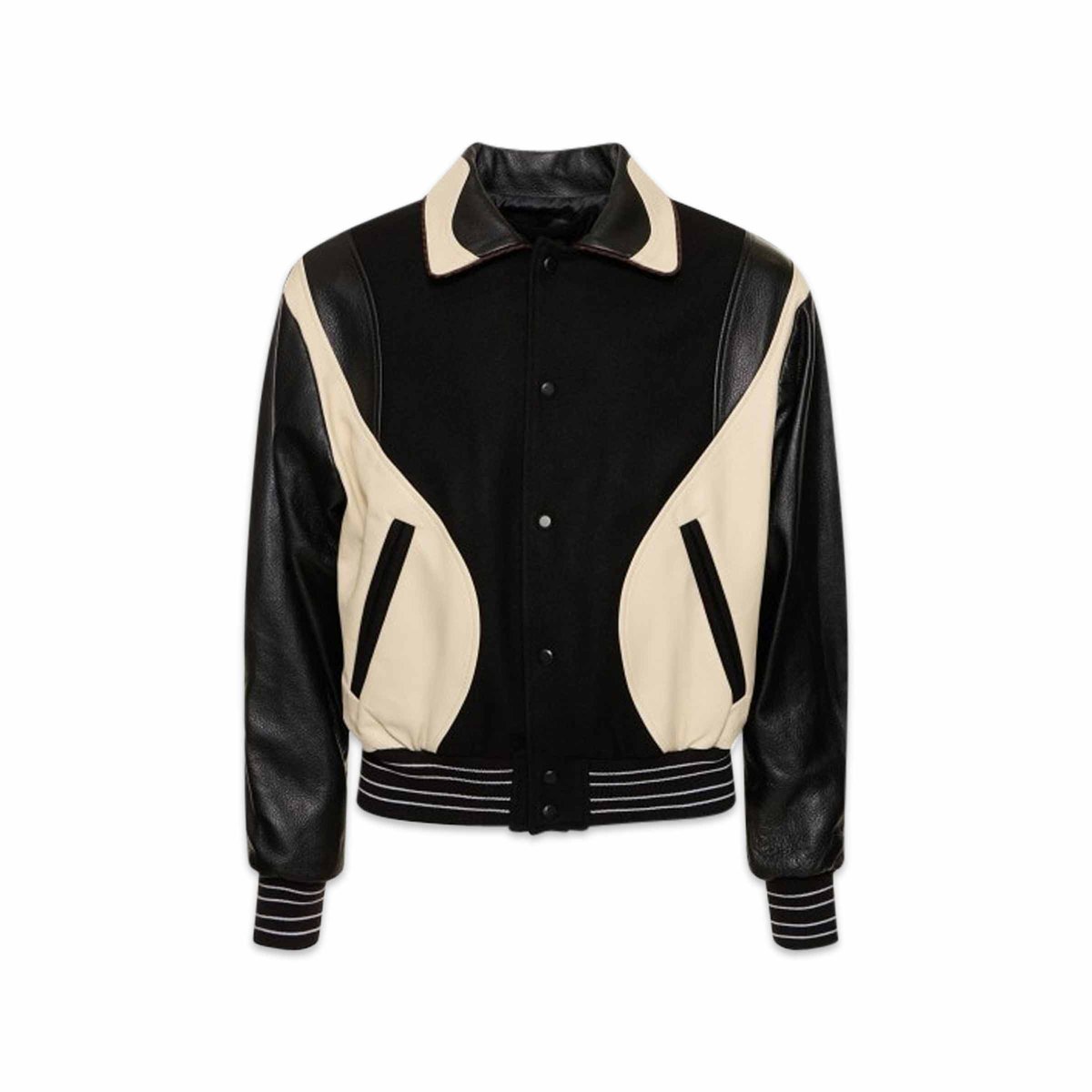 Robyn Varsity Jacket Black Black | SUBTYPE