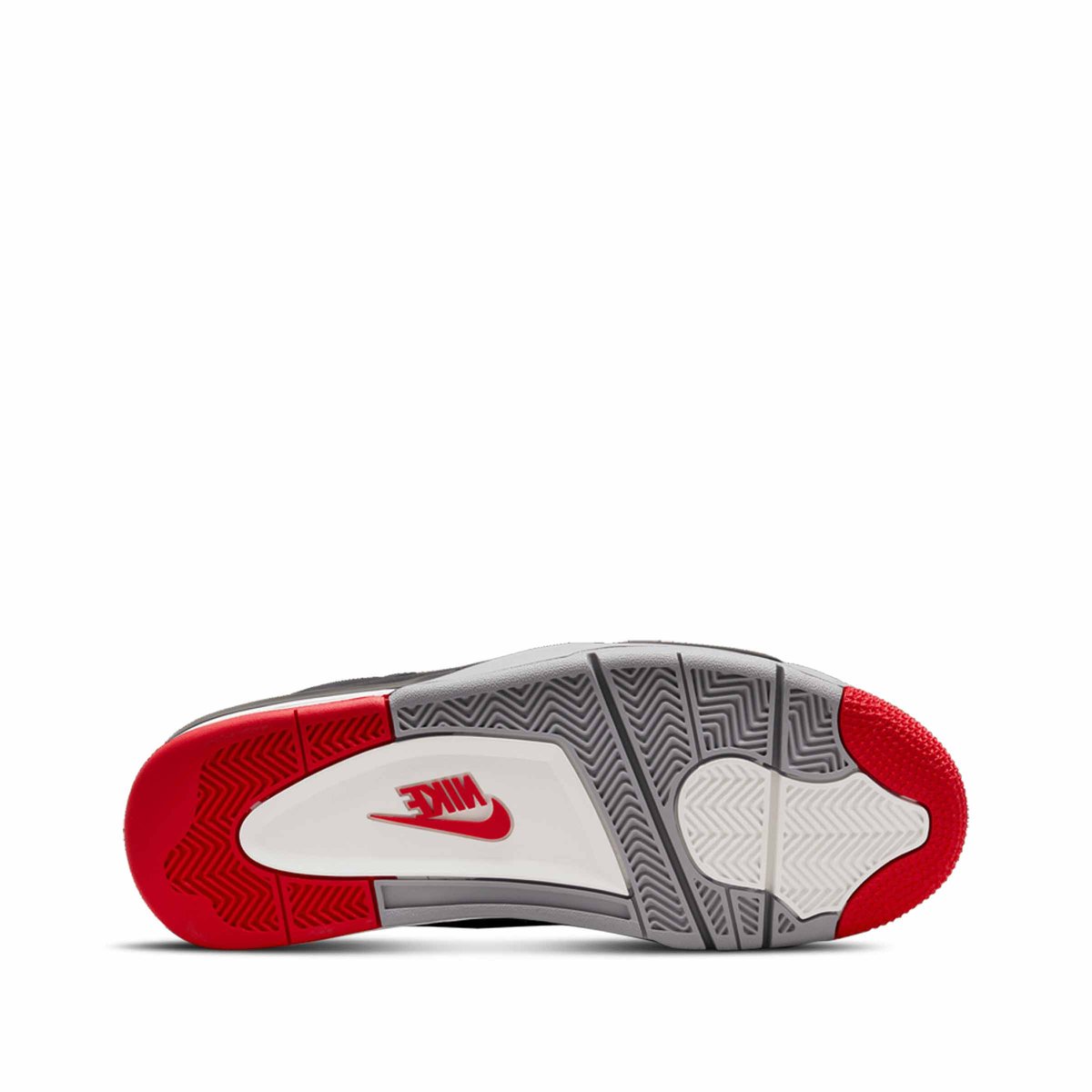 AIR JORDAN 4 RETRO 'BRED REIMAGINED' Black/Fire Red-Cement Grey-Summit ...