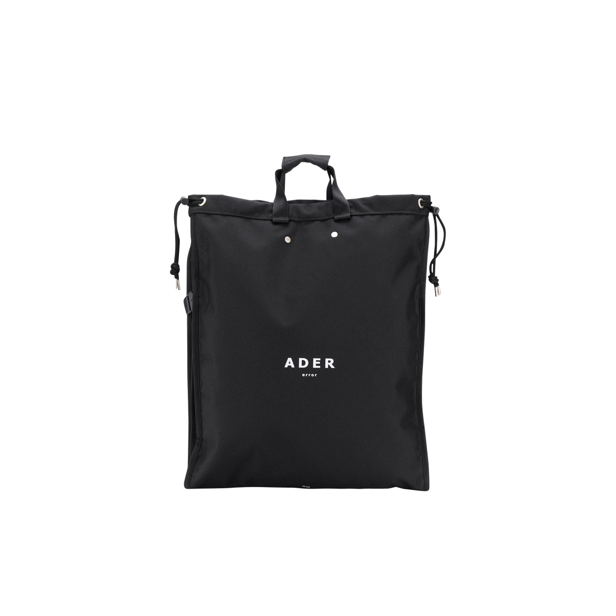 Square Shaped Oversized Backpack Black | SUBTYPE