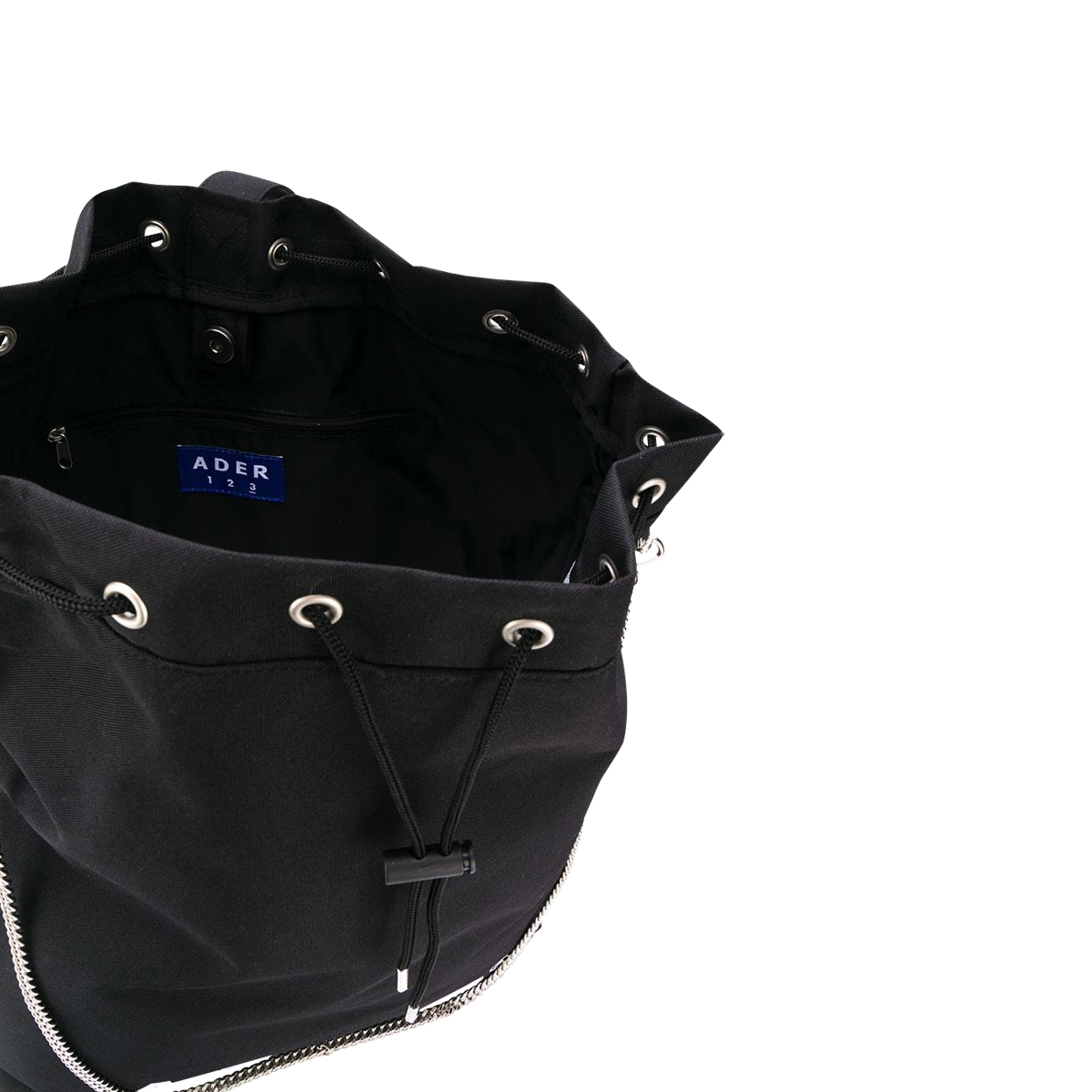 Square Shaped Oversized Backpack Black | SUBTYPE