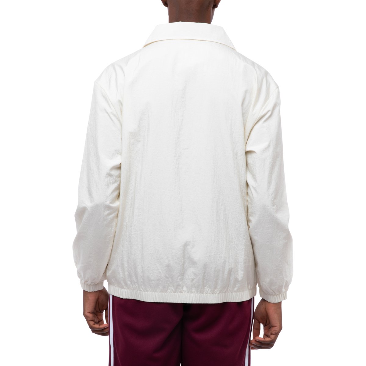 Lacoste x Ricky Regal Contrast Bands Nylon Zip Jacket Flour | SUBTYPE