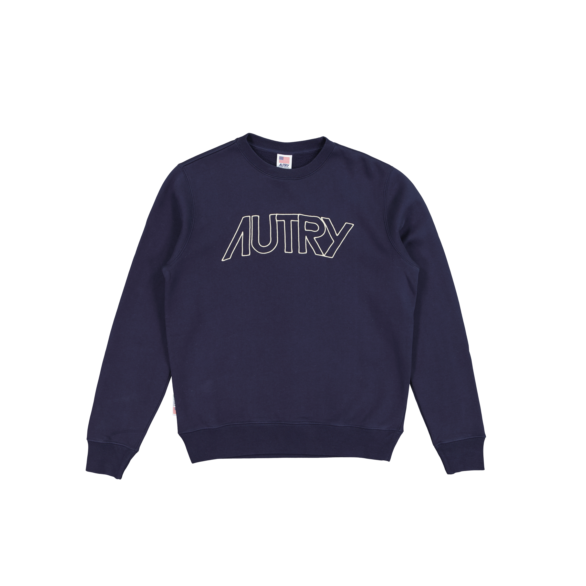Logo Icon Crewneck Sweatshirt Blue | SUBTYPE